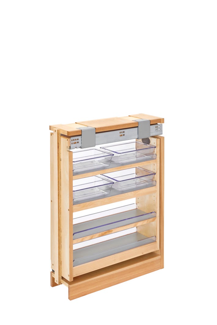 6'' Vanity Depth Filler Shelf Pullout 26''h | Cabinets To Go