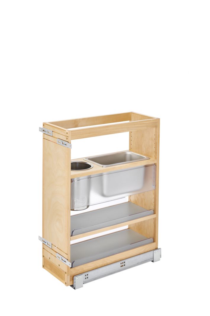 Vanity Base Grooming Organizer 8'' | Cabinets To Go